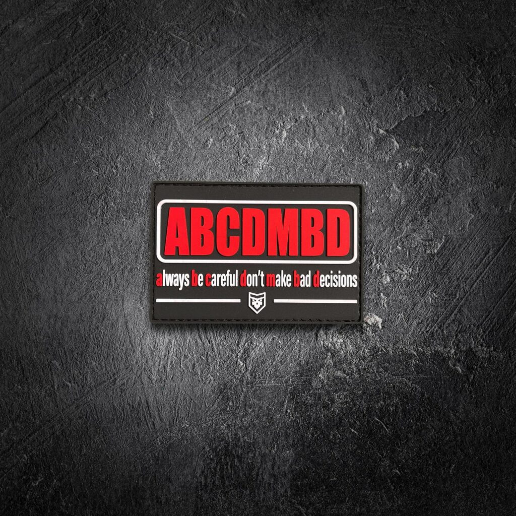 ABCDMBD Acronym PVC Morale Patch - Tactical Freesh ABCDMBD Acronym PVC Morale Patch - Tactical Freesh