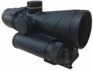 BROWE 4x32 Combat Optic Rifle Scope 5.56mm Chevron Amber Black One Size ...