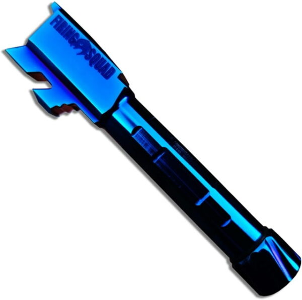 Firing Squad Firearms Glock 43 43X Threaded Polished Barrel Blue Glock ...
