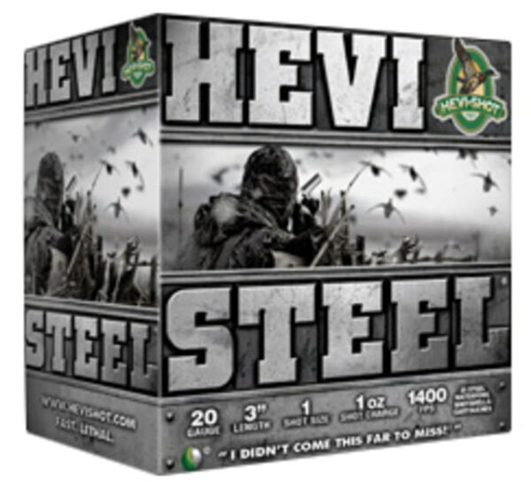 HEVI-Shot HEVI-Steel 12 Gauge 1-1/8 oz 2.75in #2 Centerfire Shotgun ...